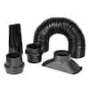 POWERTEC 4 in. Dia Dust Collection Flexible Hose Kit for Dust ...