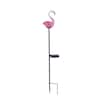 Vigoro Pink Solar Flamingo Garden Stake 3600802 - The Home Depot