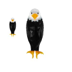 Lukyamzn White Integrated LED Bald American Eagle Night Light with ...