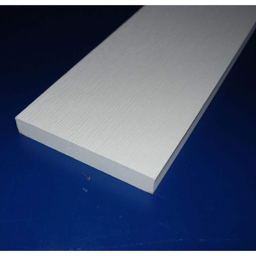 AZEK Trim 3/4 in. x 5-1/2 in. x 12 ft. Frontier Trim PVC Board 739399 ...