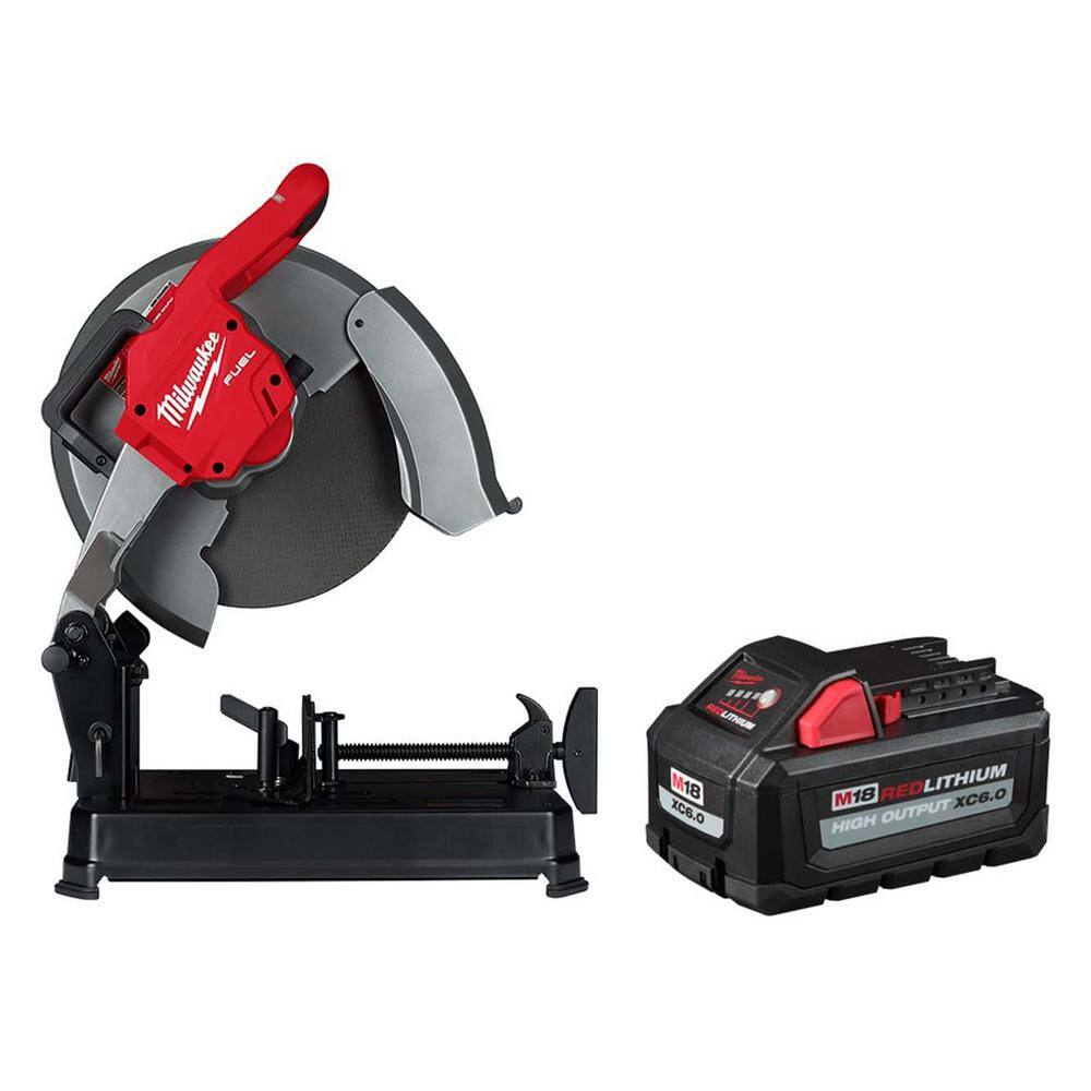 Milwaukee M18 FUEL 18V Lith-Ion Brushless Cordless 14 in. Abrasive Cut ...