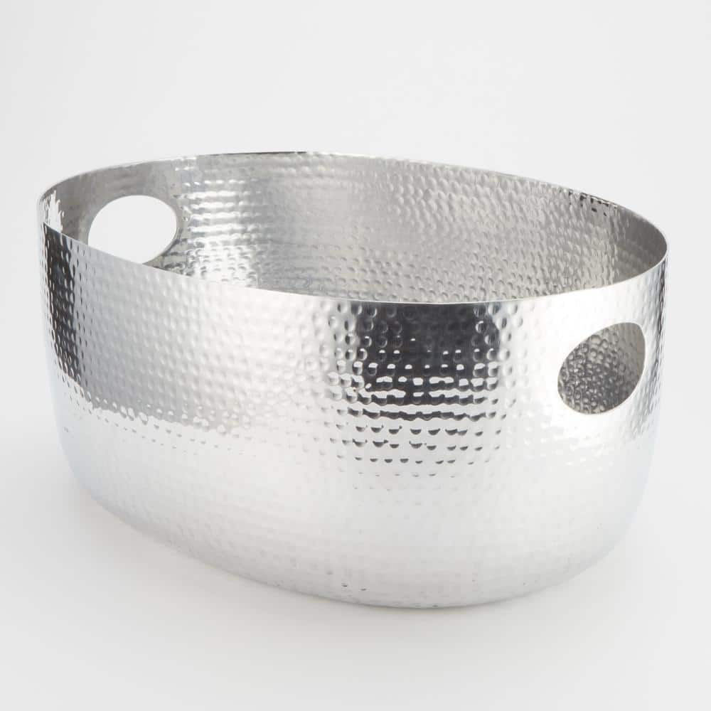 AM American METALCRAFT, Inc. TUB 4.06 gal. SILVER METALLIC ALUMINUM ...