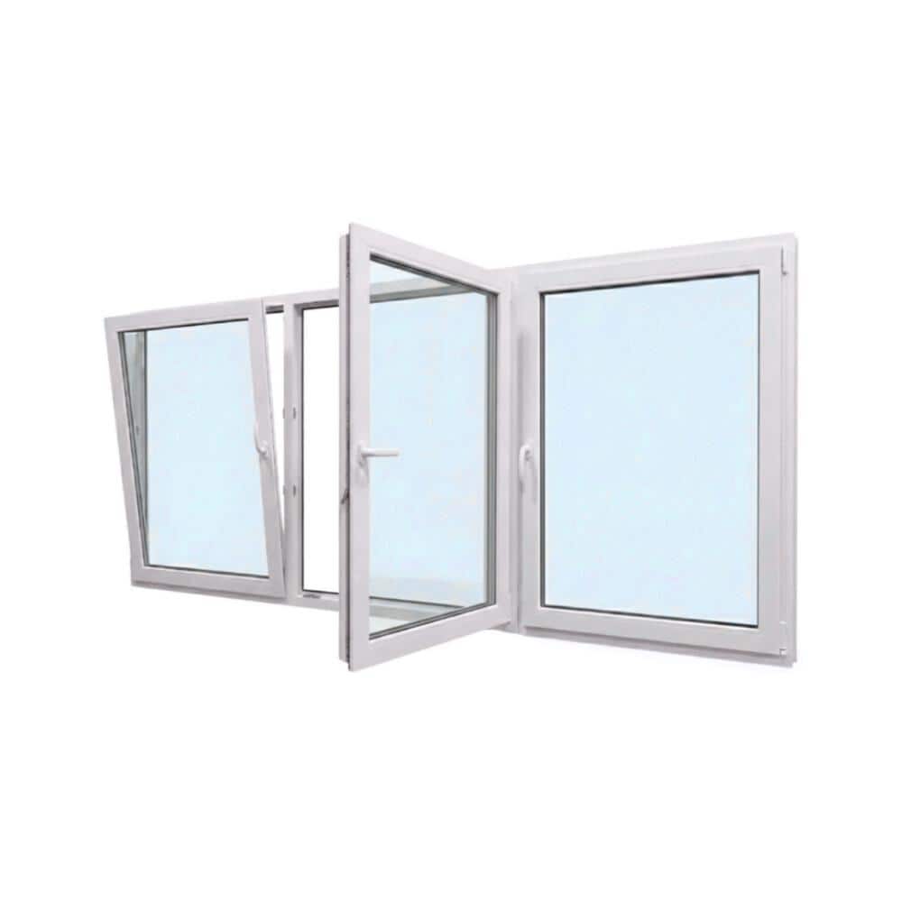 Avora Doors and Windows 108 in. x 60 in. Elite Triple Pane White ...