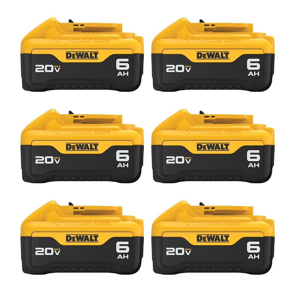 Reviews for DEWALT 20V MAX Lithium-Ion 6.0Ah Battery (6 -Pack) | Pg 2 ...