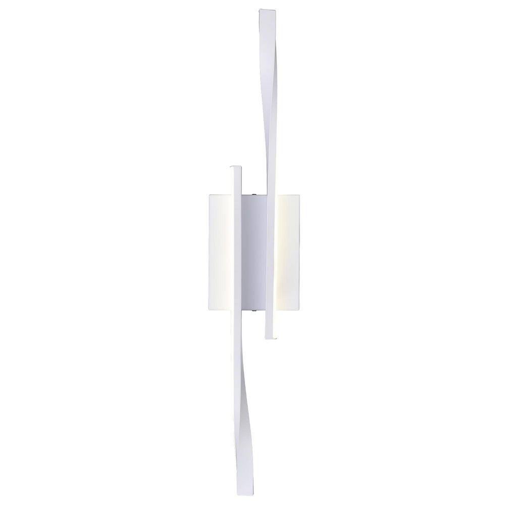 CLAXY 6.3 in. 1 light White Modern Wall Sconce with Metal Shade TJ ...