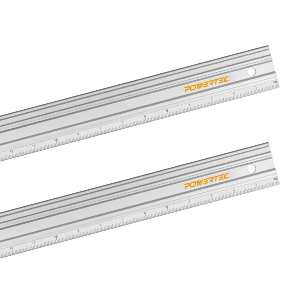 ‎POWERTEC 18 in. Straight Edges, Straight to Within 001 in. Over 18 in ...
