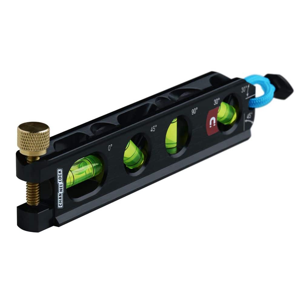 Channellock 6.5 in. Billet Torpedo Level, Magnetic 6200-0065 - The Home ...