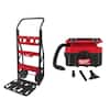 Milwaukee PACKOUT 20 in. 2-Wheel Utility Cart & M18 FUEL PACKOUT 18 ...
