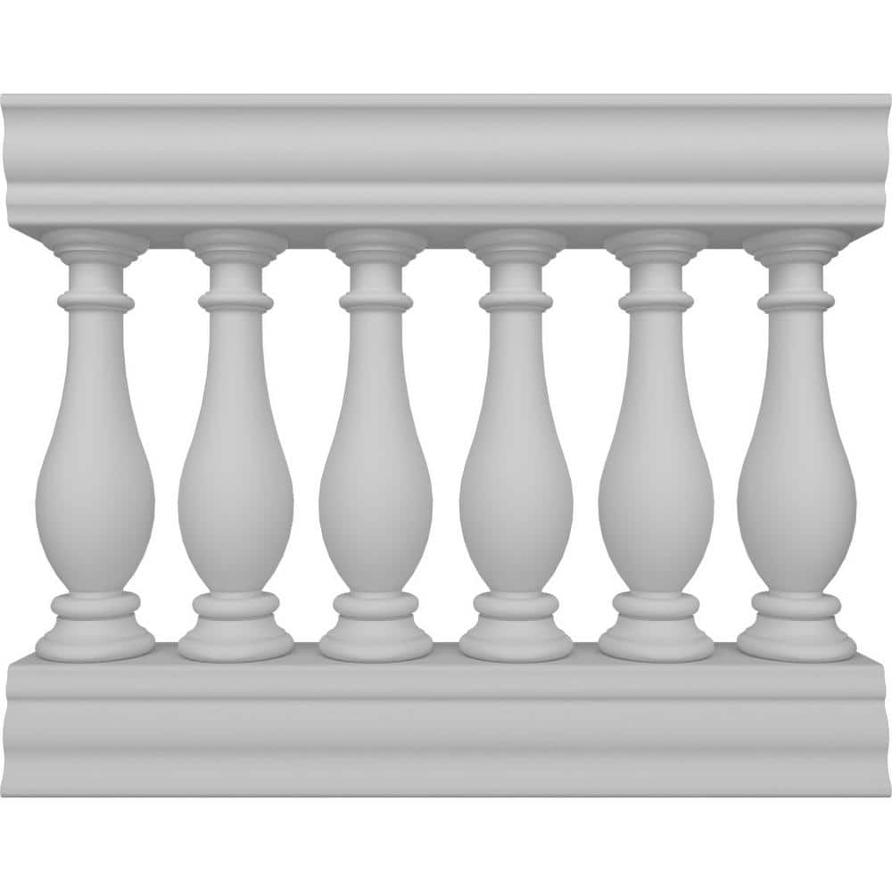 Ekena Millwork Fiberthane Legacy Balustrade 36 in. L x 32 in. H ...