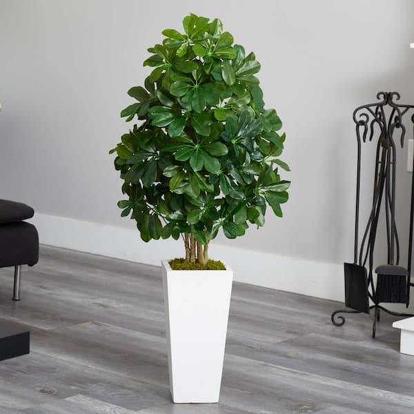 Artificial Schefflera Plants Potted Artificial Schefflera Tree, 120cm