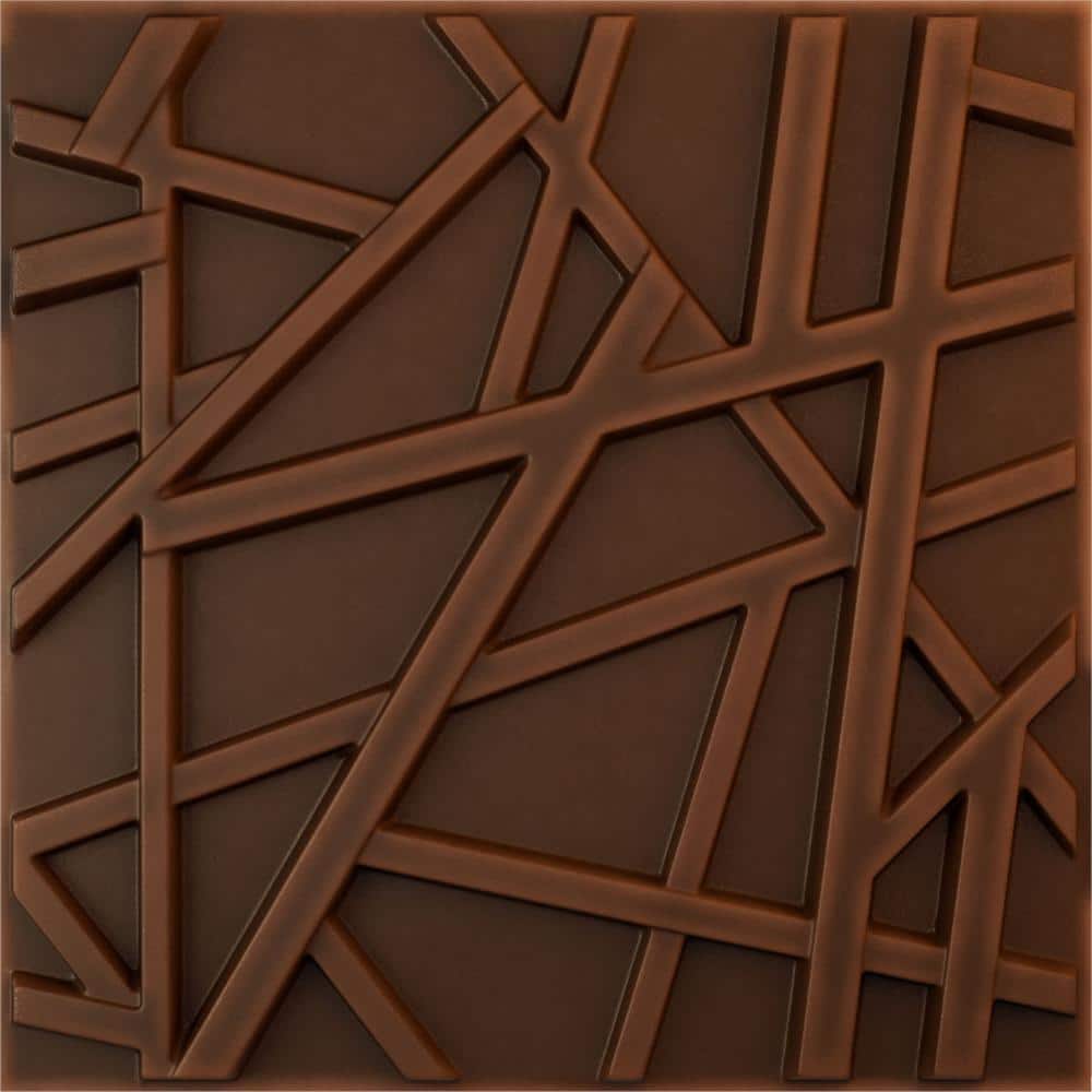 Ekena Millwork 19-5/8"W x 19-5/8"H Evergreen EnduraWall Decorative 3D ...