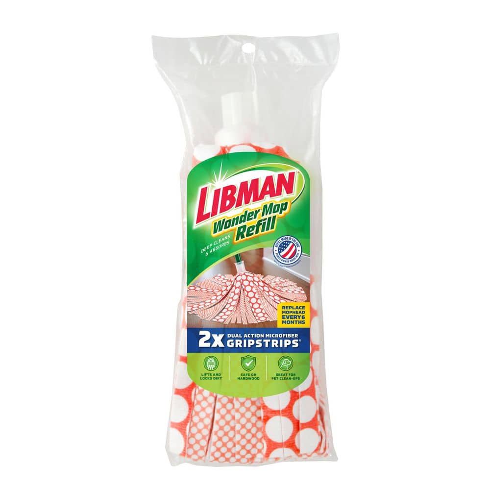 Libman Wonder Microfiber Mop Head Refill 2001 - The Home Depot