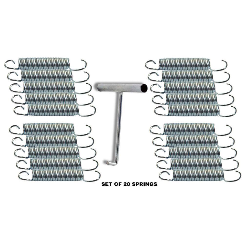 JUMPKING 6 in. Galvanized Spring for Trampoline (Set of 20) SP6-S20 ...