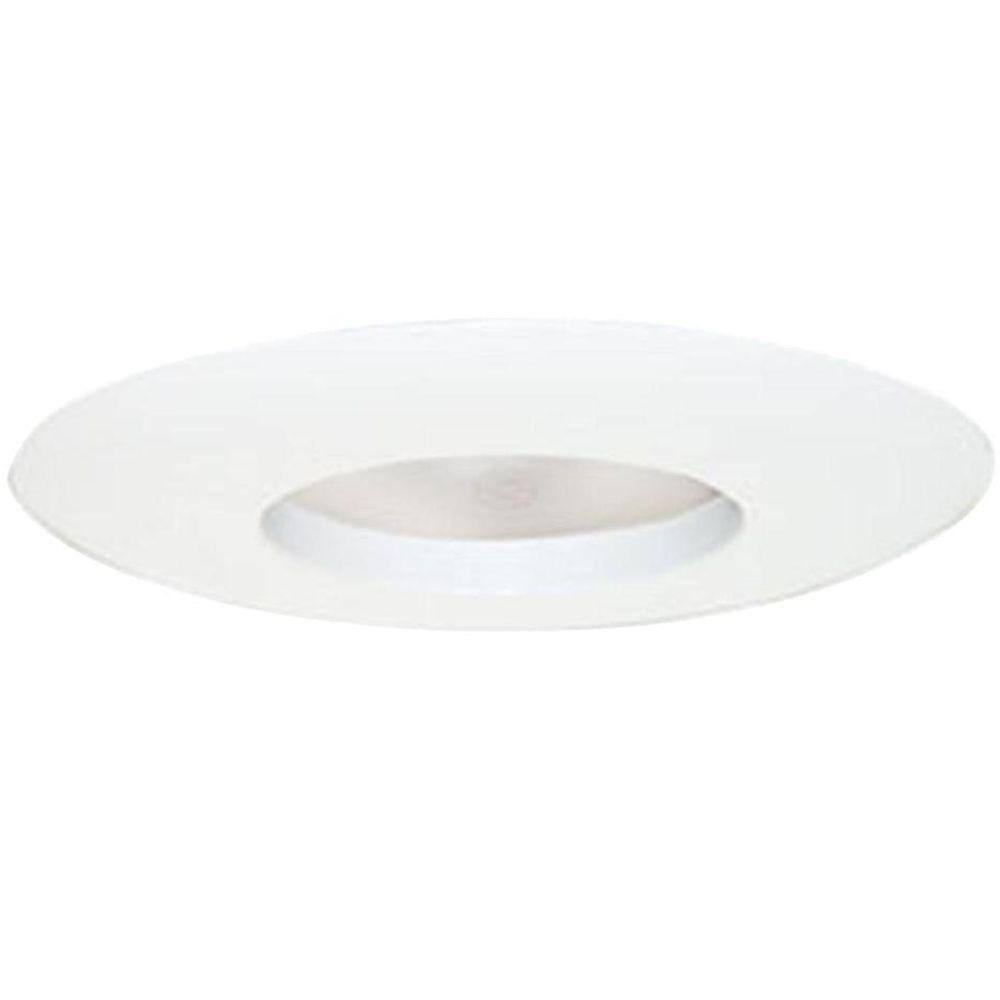 Design House 6 in. White Recessed Lighting Wide Trim Ring 519538 - The ...