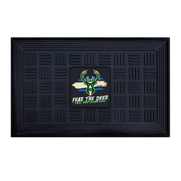 FANMATS NBA - Milwaukee Bucks 2021 NBA Finals Champions Medallion Door ...