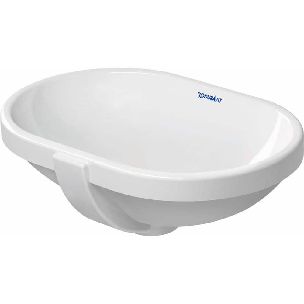 Duravit Foster Bathroom Sink in White 0336430000 - The Home Depot