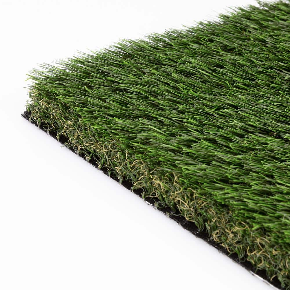 HeatMaxx 15 ft. W x Cut to Length Green and Tan Nylon Artificial Grass ...