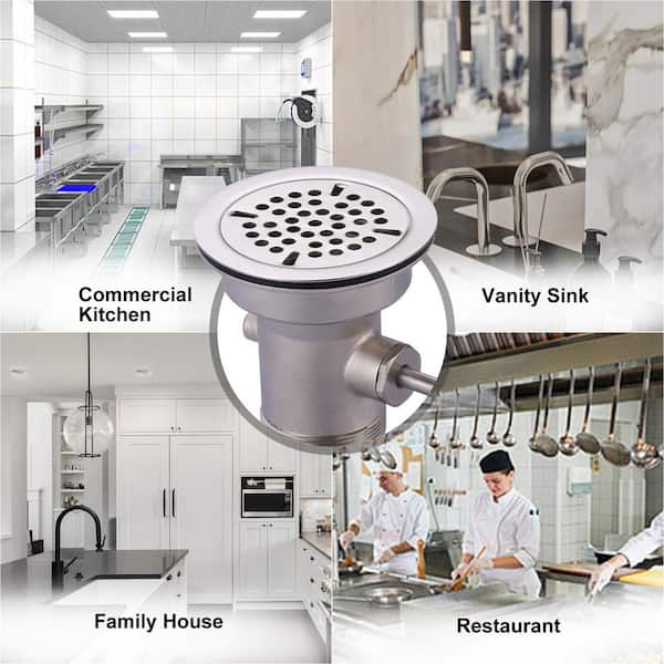 Commercial Kitchen Sink Drain