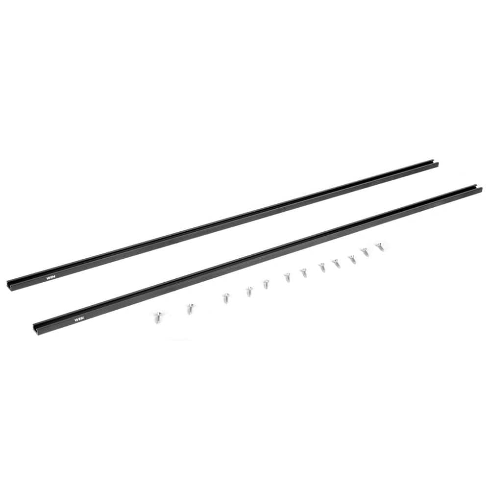 WEN 36 in. Universal T-Track Kit for Woodworking, (2-Pack) WAT360 - The ...