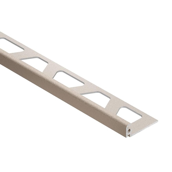 Schluter Jolly Bright White Color-Coated Aluminum 0.5 in. x 98.5 in ...
