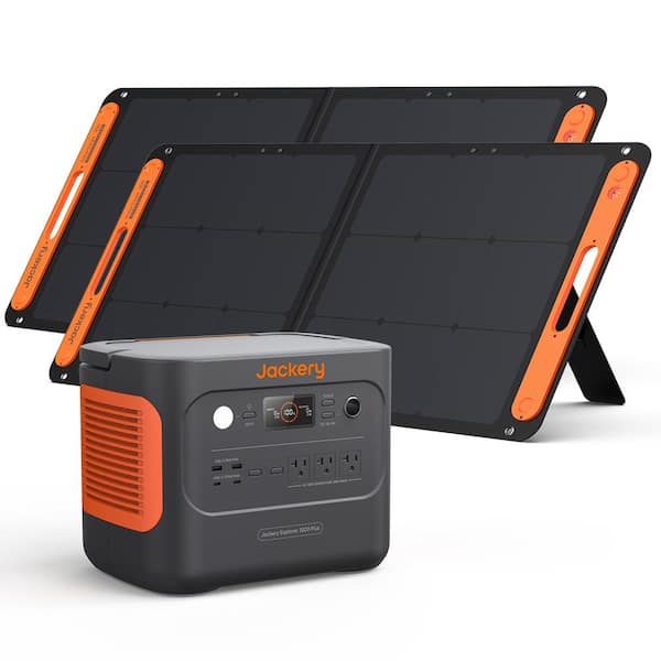 Jackery 2000W Output/4000W Peak Solar Generator 1000 Plus Expandable ...