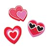 Amscan 0.625 in. Valentine's Day Mini Eraser Assortment (144-Count, 6 ...