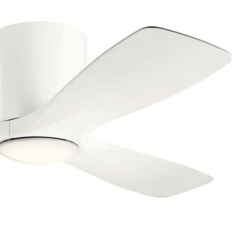Buy Volos 48 in. Integrated LED Indoor Matte White Flush Mount Ceiling ...