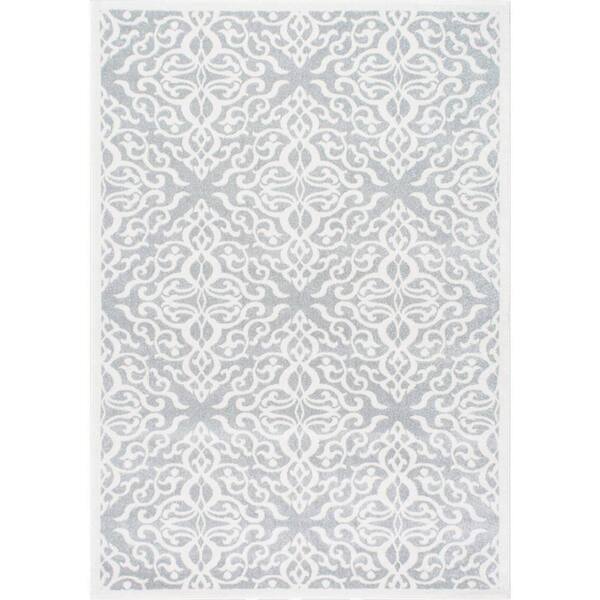 nuLOOM Contessa Ombre Gray 10 ft. x 14 ft. Indoor Area Rug RZBD11A ...