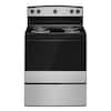 Amana 30 in. 4 Burner Element Freestanding Electric Range in Stainless ...