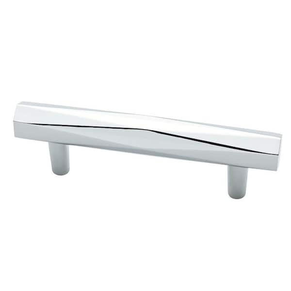Liberty Modern Geometric 3 in. (76 mm) Polished Chrome Cabinet Drawer ...