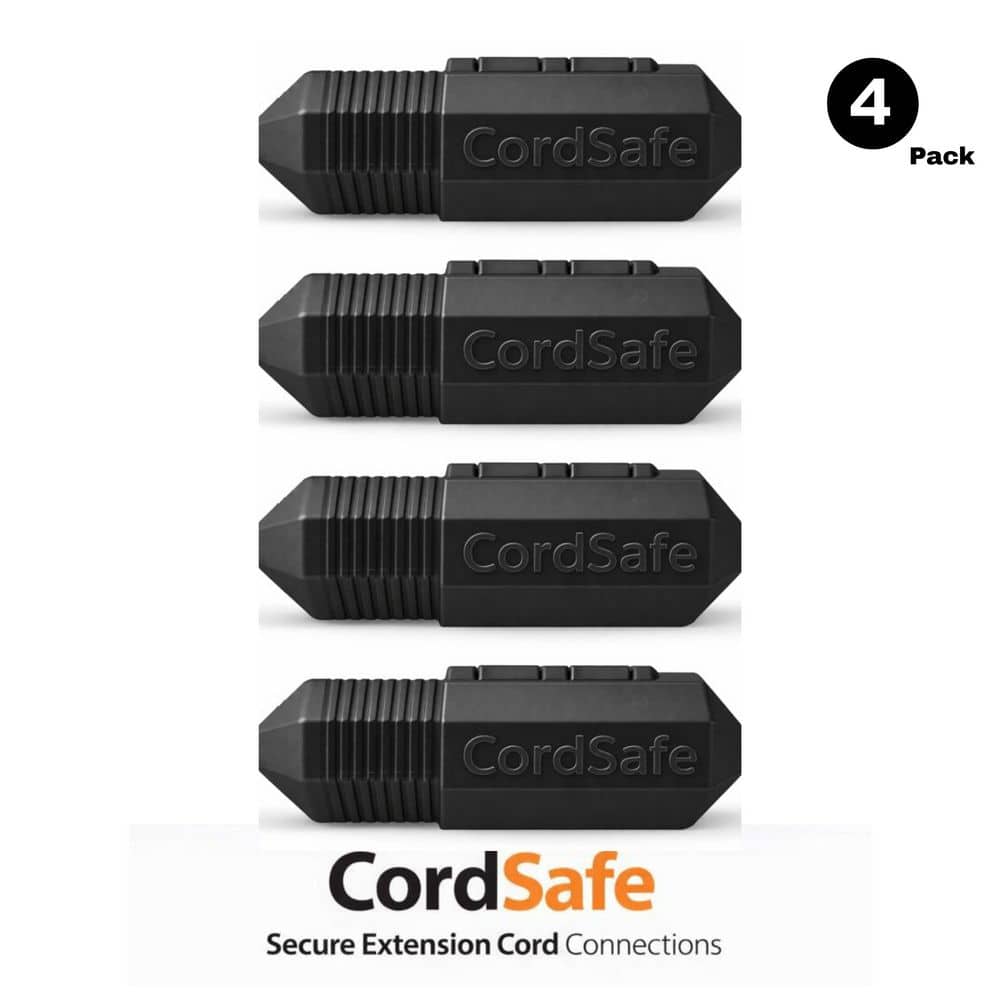 CordSafe Extension Cord Safety Cover, Plug Protector for Lights, Power ...