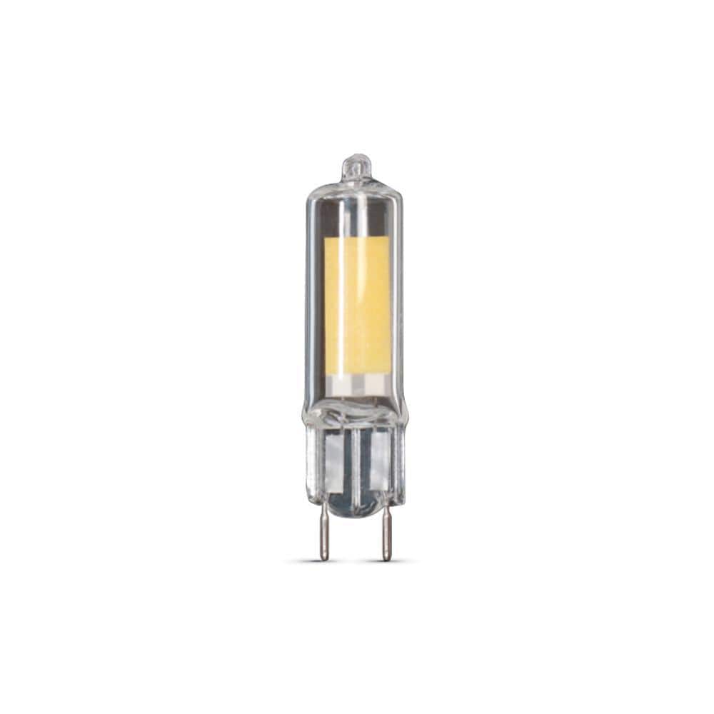 Feit Electric 25-Watt Equivalent Bright White (3000K) T4 G8 Bi-Pin Base ...