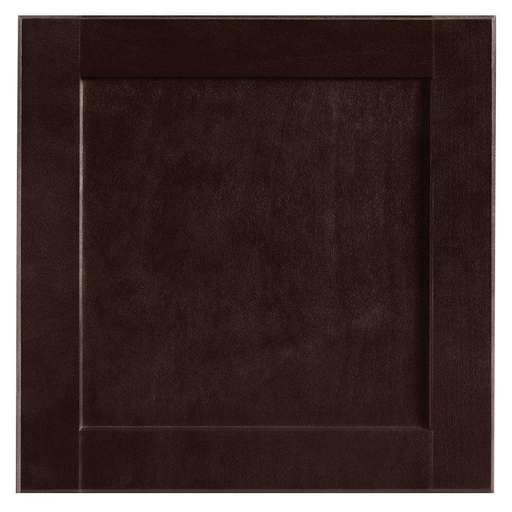 Have a question about Hampton Bay Shaker 14.5 in. W x 14.5 in. H Cabinet Door Sample in Java ...