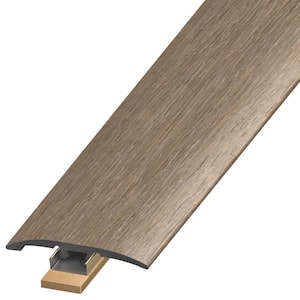 DuraDecor Harmony Haus Terrace Taupe 0.25 in. T x 2 in. W x 94 in. L Woodlook Vinyl Plank 3n1 ...