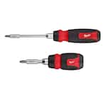 Milwaukee 14-in-1 Ratcheting Multi-Bit Screwdriver with 8-in-1 ...