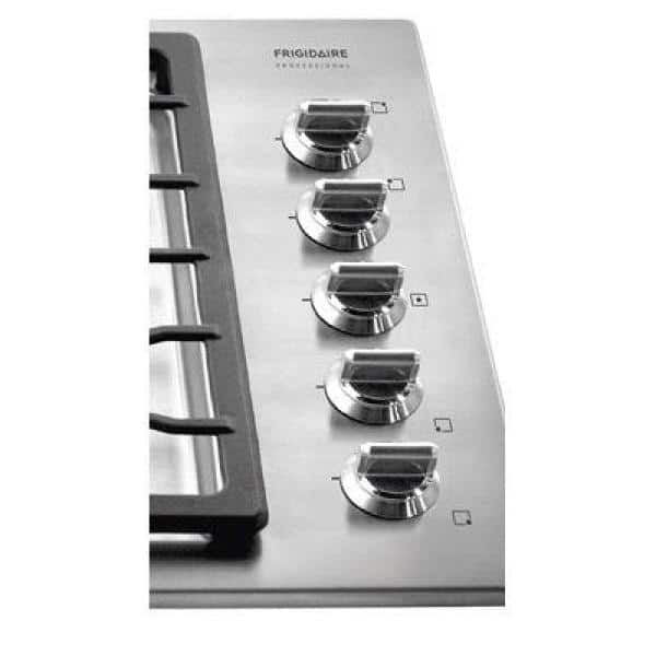 Frigidaire Professional 36 in. Gas Cooktop with 5 Burners including a ...