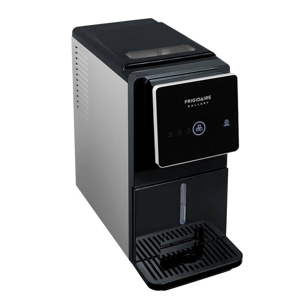 Frigidaire 16 in. 33 lb. Countertop Nugget Ice Maker in Black EFIC232 ...