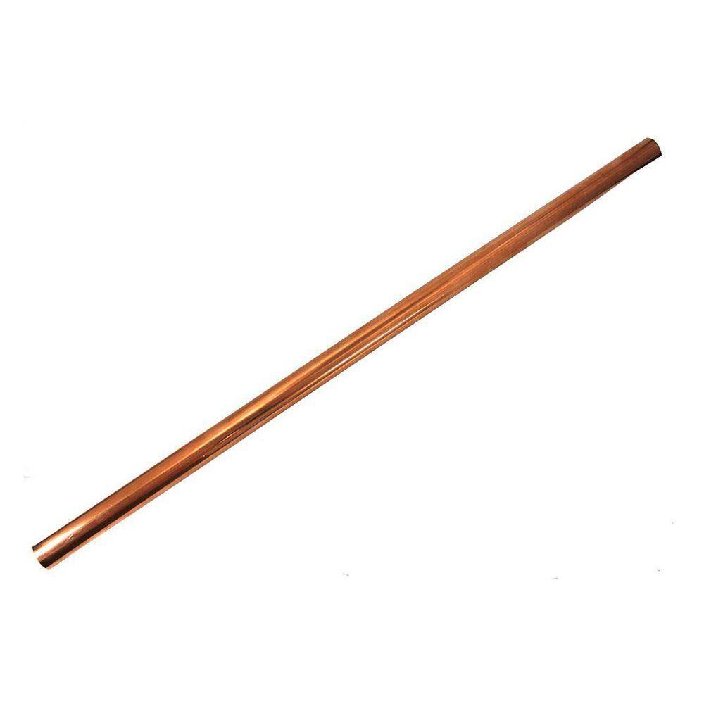 Cerro 1-1/2 in. x 5 ft. Copper Type L Hard Straight Pipe 1-1/2 L 5 ...