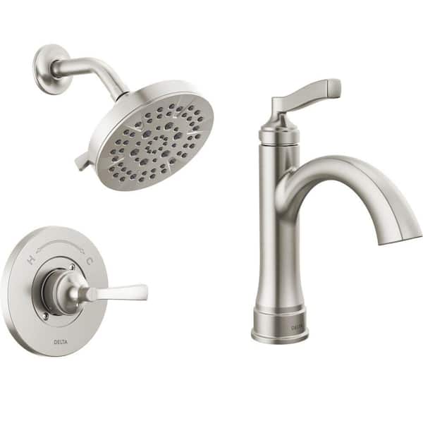 Reviews for Delta Faryn Single Handle Single Hole Bathroom Sink Faucet ...