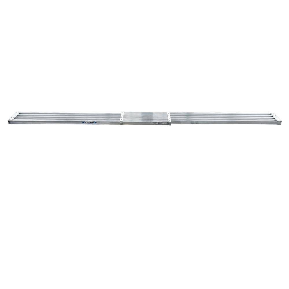 Buy 8 ft. - 13 ft. Aluminum Extension Plank with 250 lb. Load Capacity ...