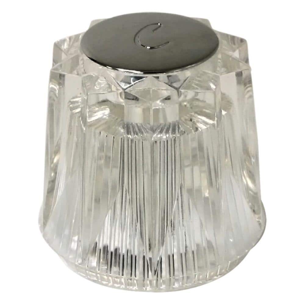 Pfister 940-730A Acrylic Windsor Small Cold Replacement Handle in Clear ...