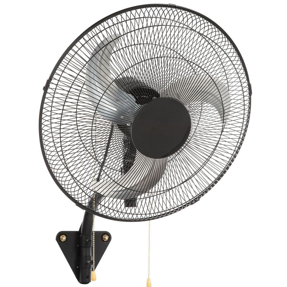 SKYSHALO Wall Mount Fan, 18 Inch, 3-speed High Velocity Max. 4000 CFM ...