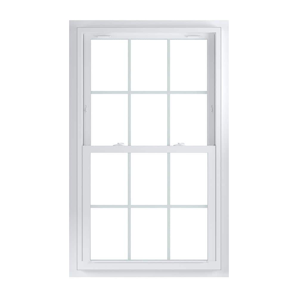 Reviews for American Craftsman 33.75 in. x 56.75 in. 70 Series White Double Hung Low-E Argon ...