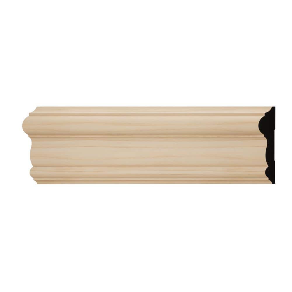 Ekena Millwork WM297 0.69 in. D x 3 in. W x 6 in. L Wood (Alder) Chair ...