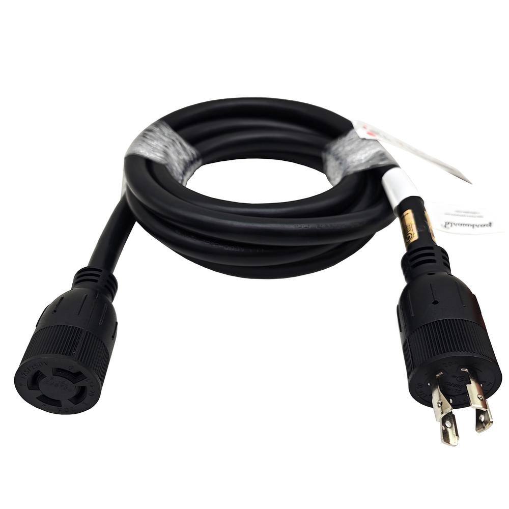 parkworld 10 ft. 10/4 20 Amp 125/240-Volt Twist Lock 4-Prong Indoor ...