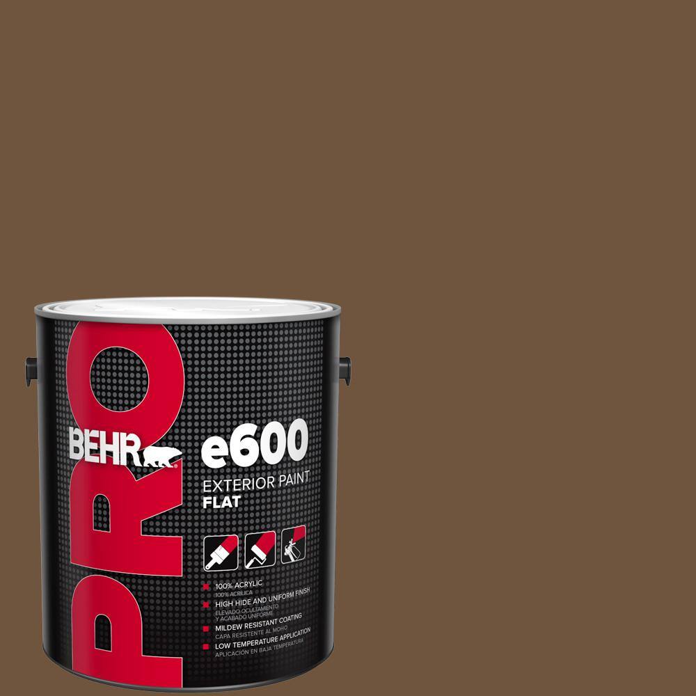 BEHR PRO 1 gal. #PPU4-20 Ancient Root Flat Exterior Paint PR61301 - The ...