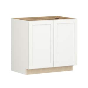 SIMPLY WOODMARK PRO Shaker Full Overlay 15 in. W. x 24 in. D x 34.5 in ...