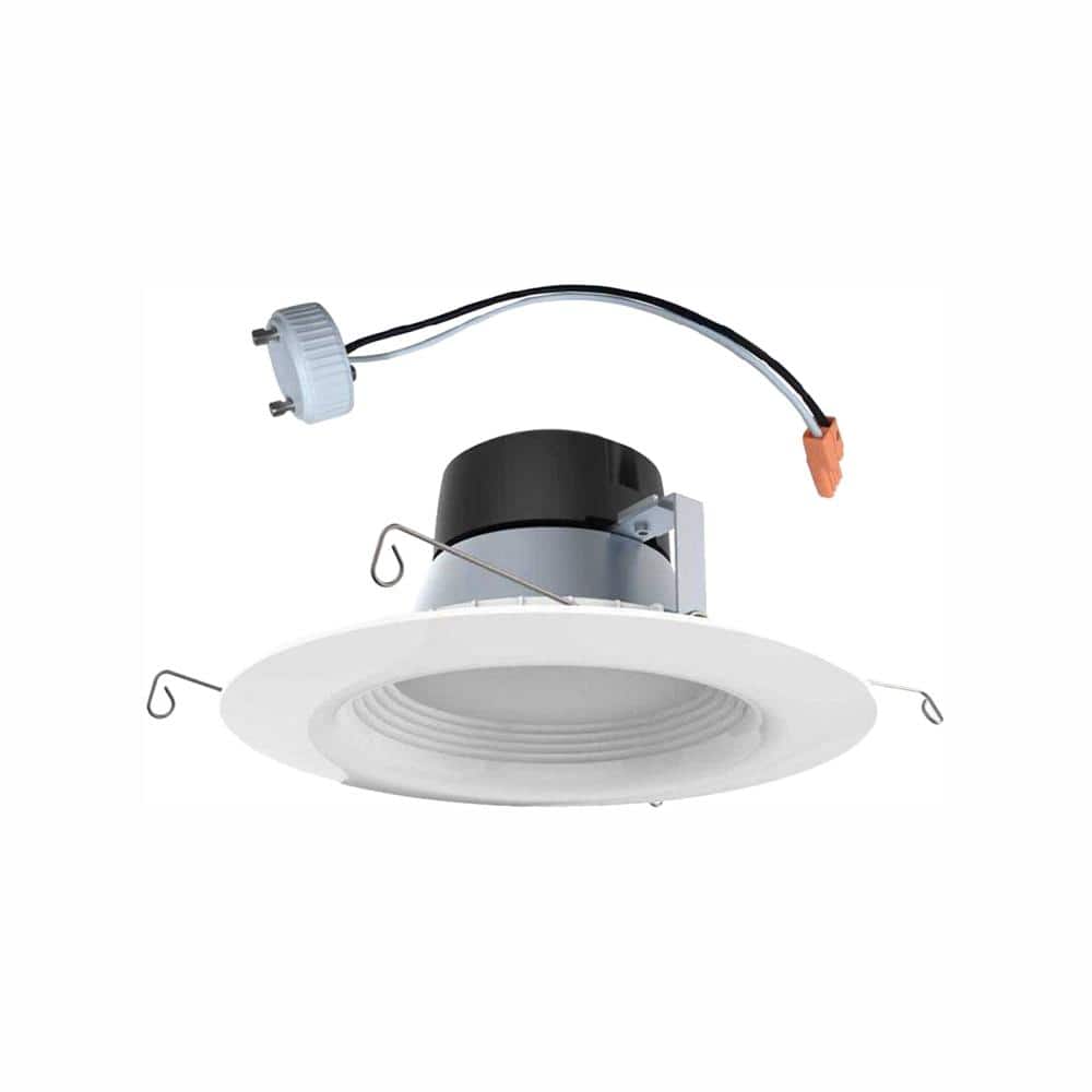 Reviews for EcoSmart 5in. & 6in. White Integrated LED Recessed Trim ...