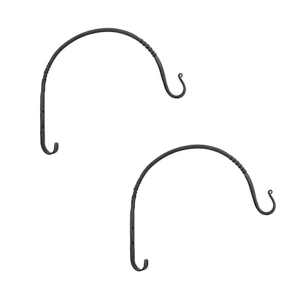 ACHLA DESIGNS Set of 2 Small Arc Wall Metal Brackets, 12 in. Wide ...