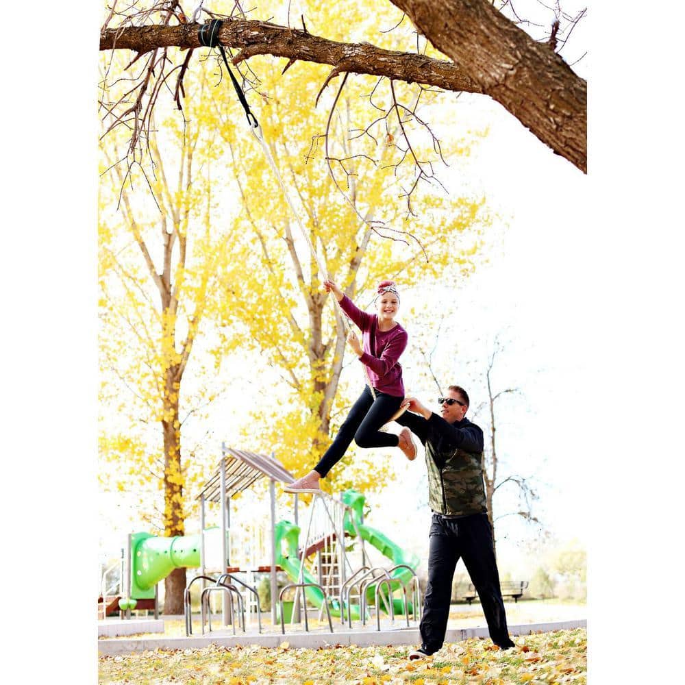 Swurfer Swift Wood Tree Swing with Rope SW-SMS - The Home Depot